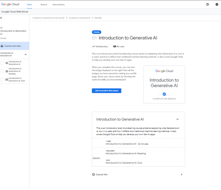 What I learned studying Google’s Generative AI Course From A Non ...